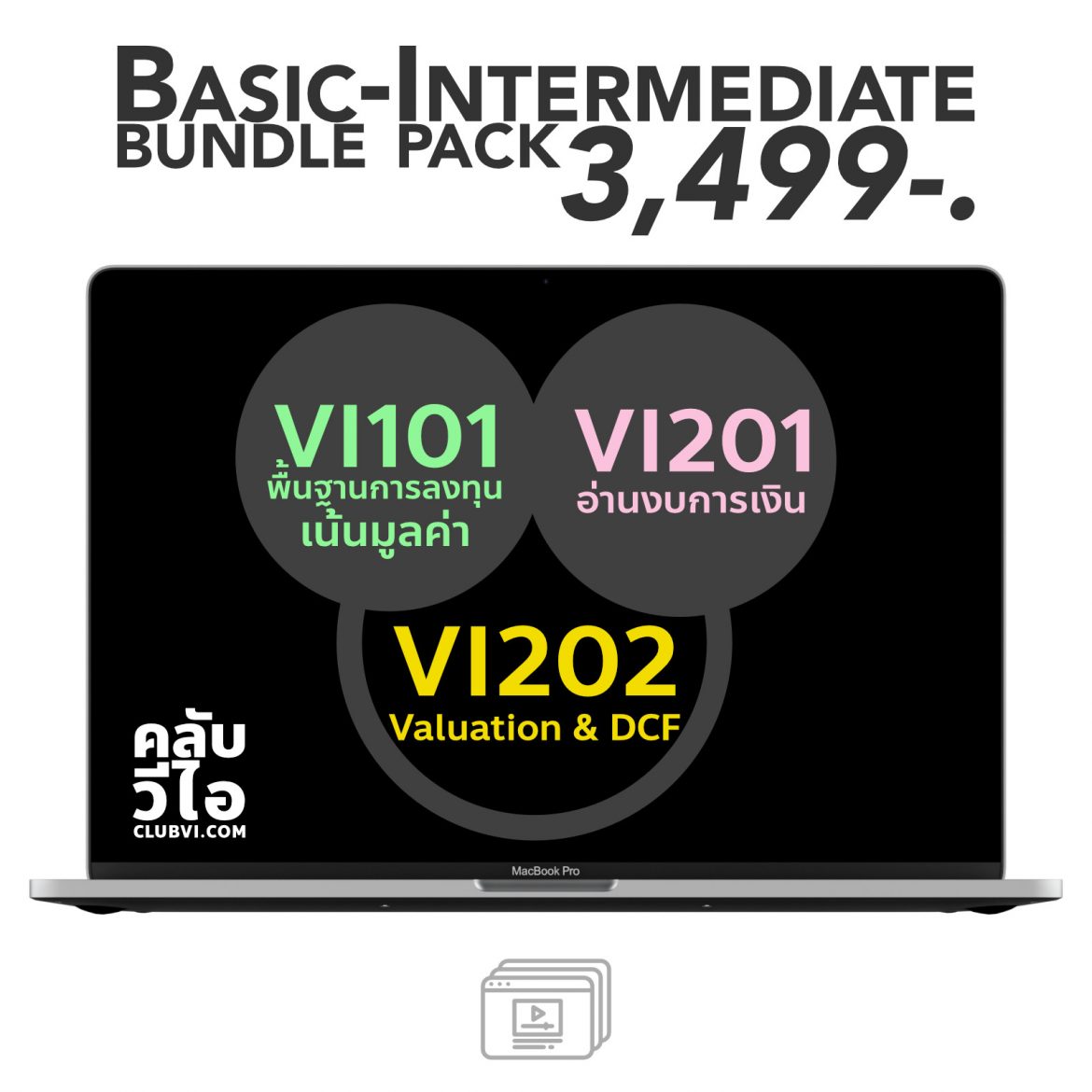 Basic-Intermediate Bundle Pack (VI101 + VI201 + VI202) - LEARN8